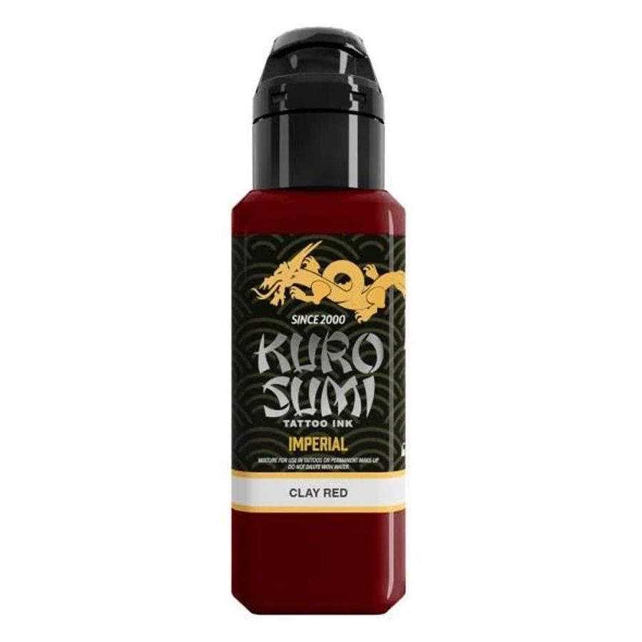 Kuro Sumi Imperial Clay Red Tattoo Ink › Wildcat International